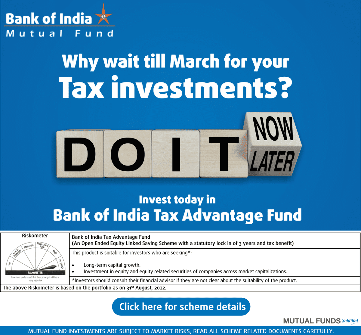 Bank of India Mutual Fund | Investing made Easy